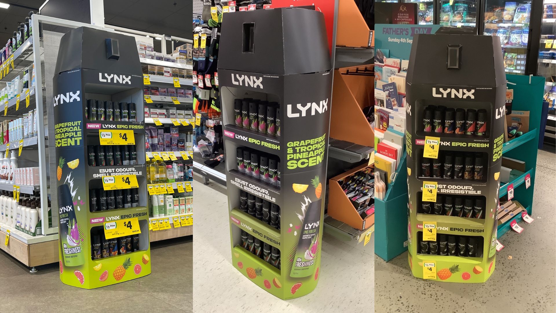 Creating a high-impact display to deliver fresh ROI in stores for Lynx